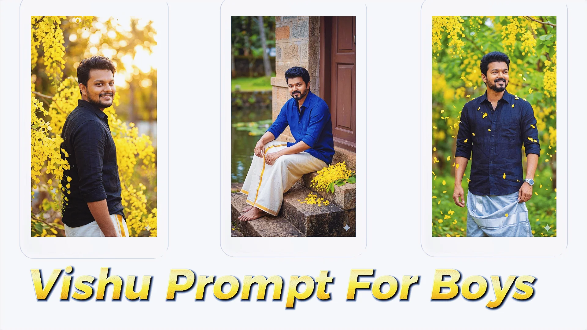 Vishu Prompt for Boys (2026) – Best Gemini AI Photo Prompts Copy Paste
